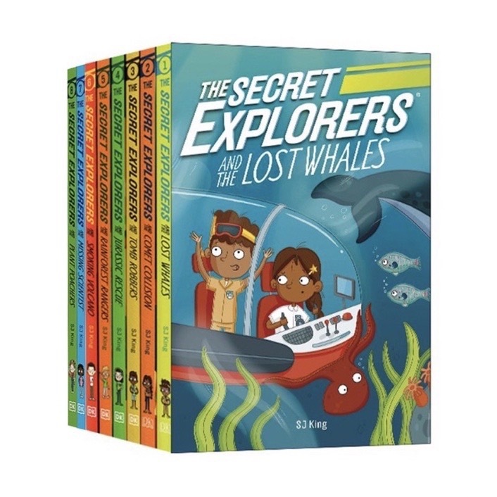 (พร้อมส่ง) The Secret Explorers ( Box Set) 1 เซท มี 8 เล่ม หนังสือนิทาน ...