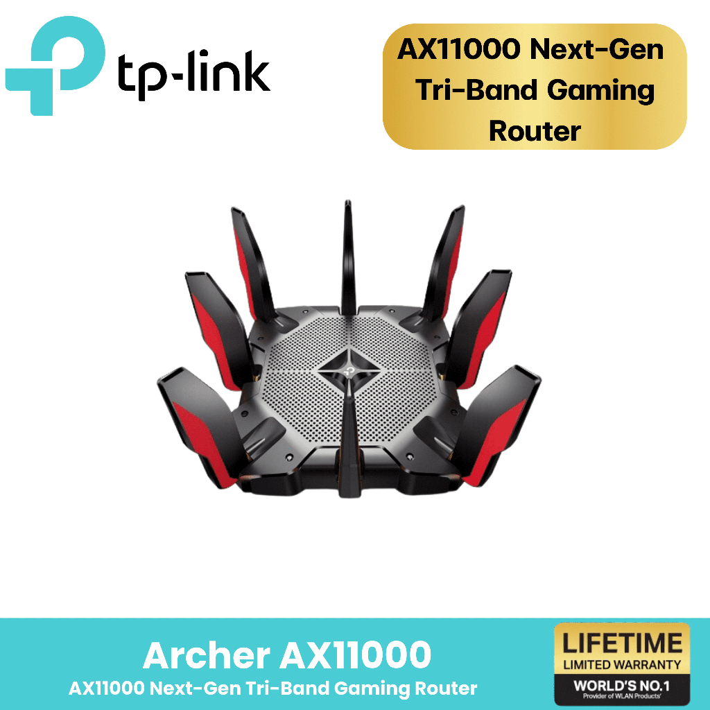 TP-LINK ROUTER (เราเตอร์) ARCHER AX11000 - AX11000 NEXT-GEN TRI BAND ...