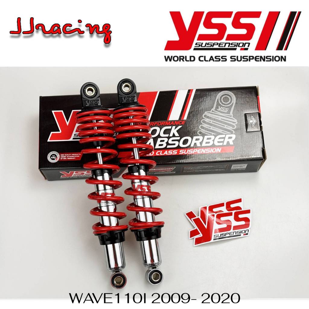 YSS แท้ TOP-PLUS 320มิล ปรับ5ระดับโช้คหลัง WAVE110I 2009-2020 WAVE125I ...