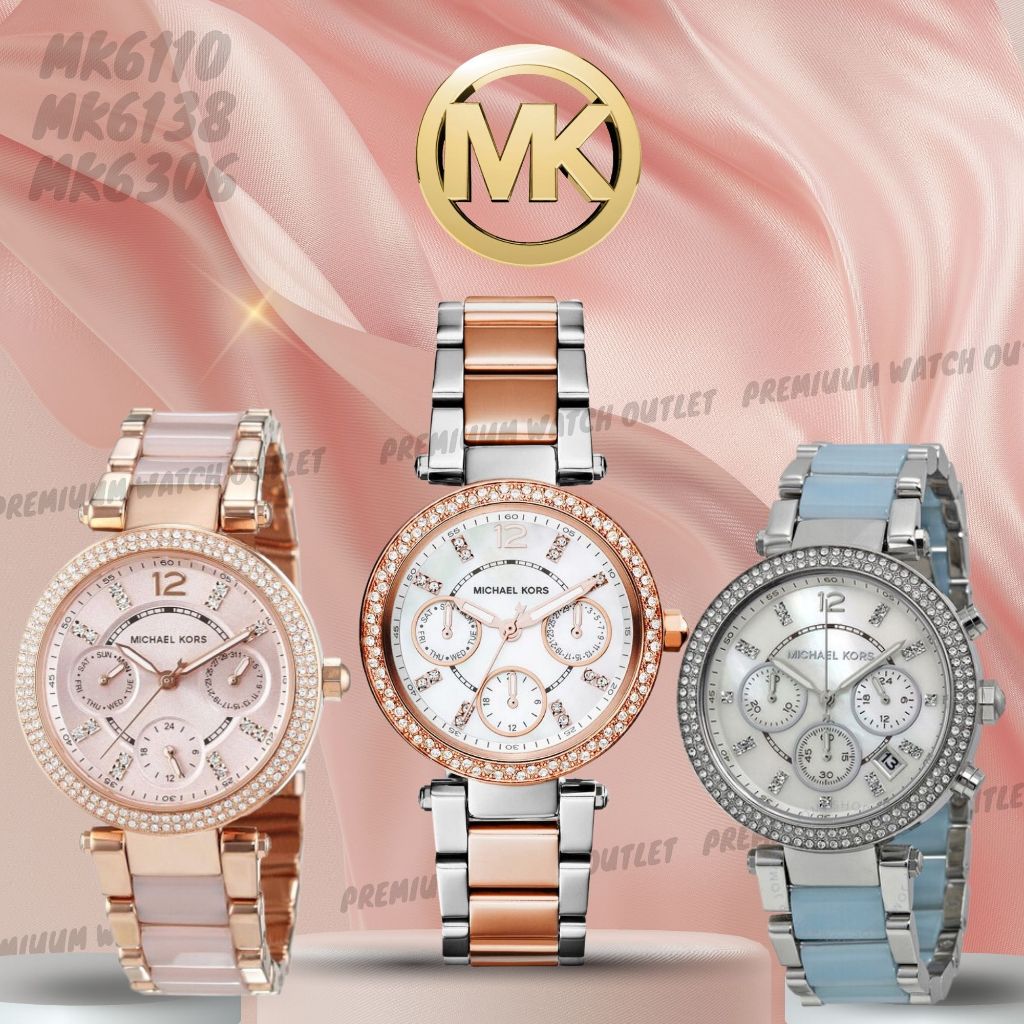 OUTLET WATCH นาฬิกา Michael Kors OWM191 นาฬิกาข้อมือผู้หญิง นาฬิกาผู้ชาย Brandname รุ่น MK6326 ...