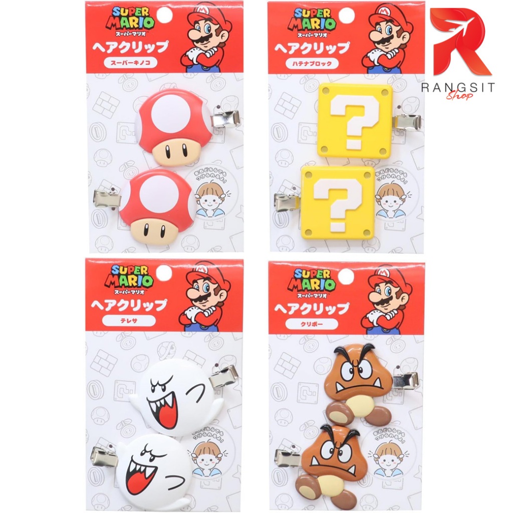 กิ๊บติดผม มาริโอ้ Mario Hair Clip กิ๊บมาริโอ้ มาริโอ ของแท้ Japan ...