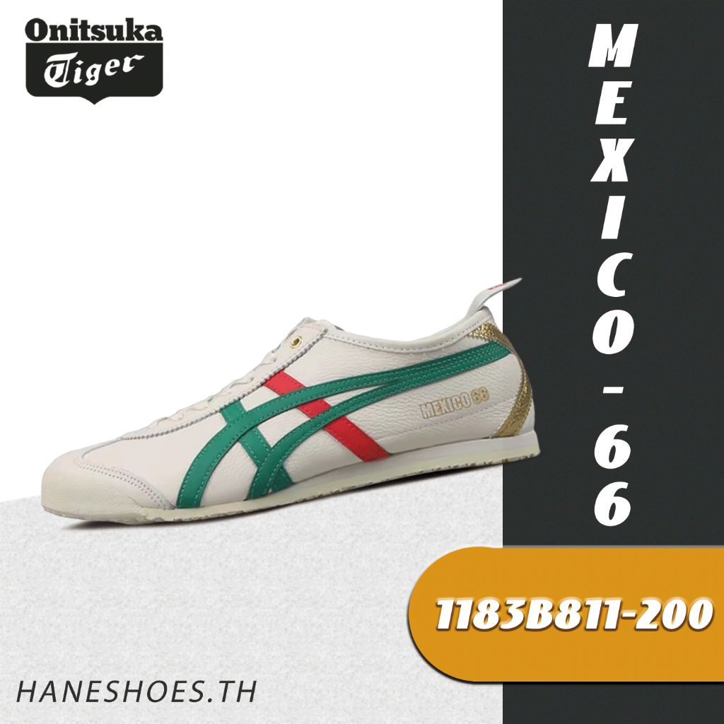 (พร้อมส่ง-พรีออเดอร์) ของแท้ Onitsuka tiger MEXICO 66 1183B511-200 ...