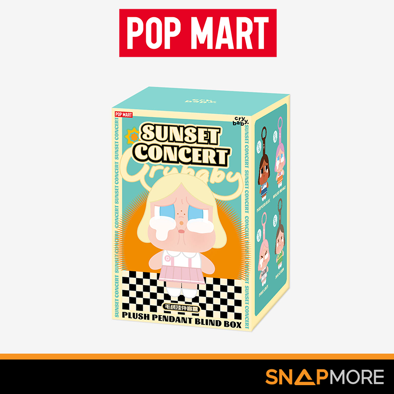 พวงกุญแจ CRYBABY Sunset Concert Series-Plush Pendant กล่องสุ่ม ลุ้น ...