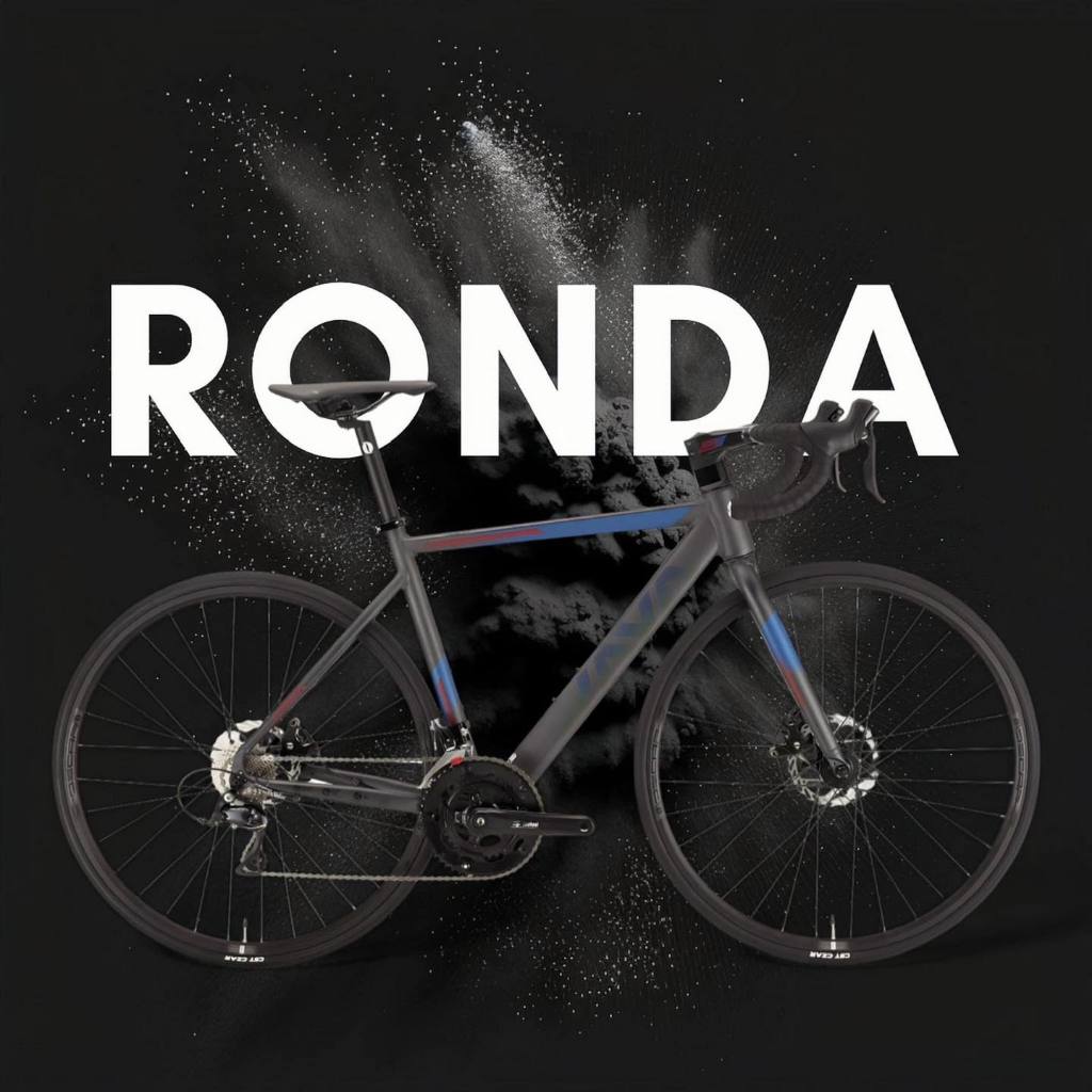 แถม 5 อย่าง!! ไฟหน้า ไฟท้าย กระติกน้ำพร้อมขา ผ้ากันโซ่! จักรยานเสือหมอบ JAVA RONDA 18speed แฮนด์ ...