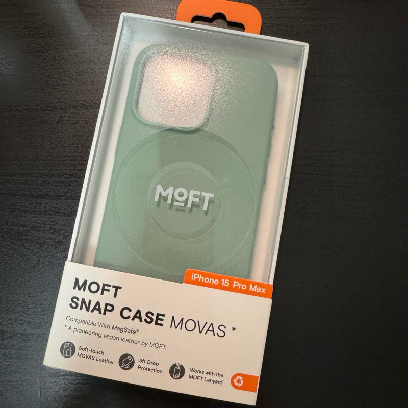 ส่งต่อ MOFT SNAP PHONE CASE (MOVAS) เคส IP 15 PM - SEAFOAM สภาพ 99% | Shopee Thailand