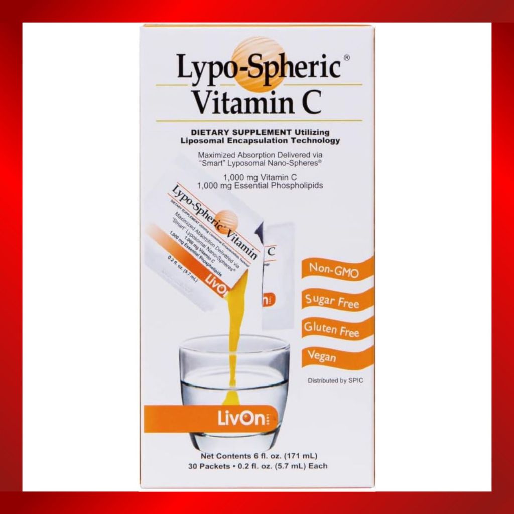 LivOn Laboratories Lypo-Spheric Lipospheric Vitamin C Liquid【Direct from Japan】 | Shopee Thailand