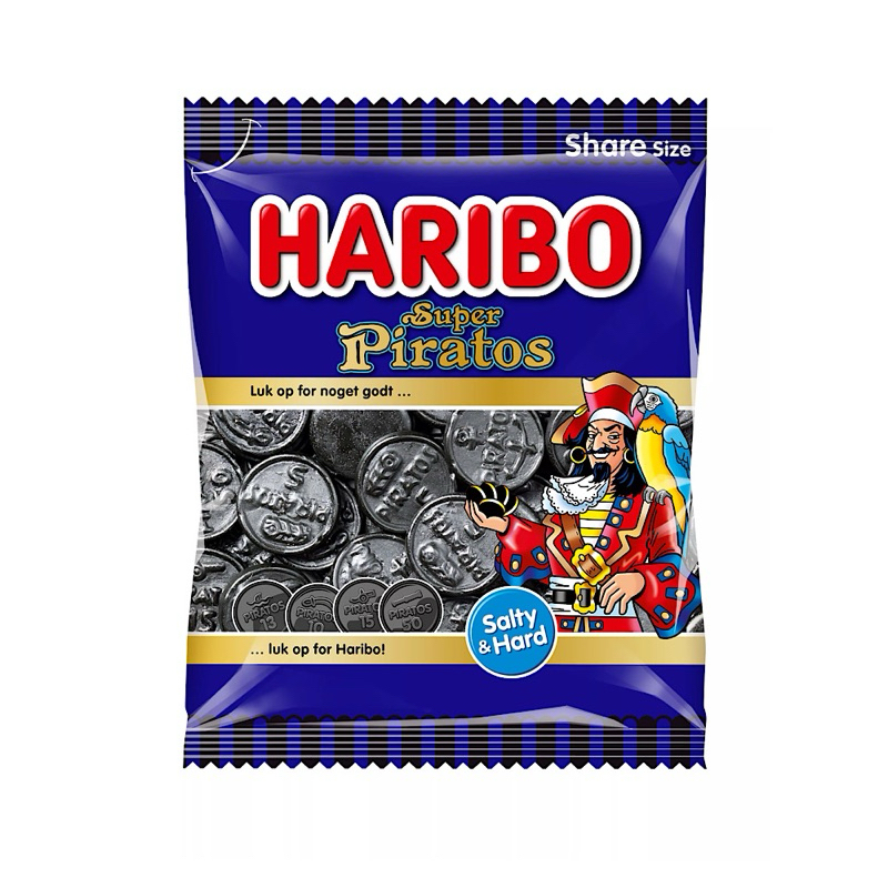 Haribo Super Piratos 120g salmiakki | Shopee Thailand