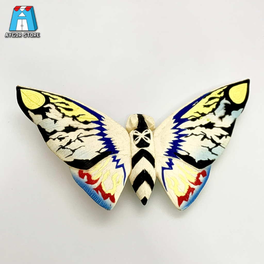 Soft Moel Figure GODZILLA TOYS Rainbow Mothra Leo เรนโบว์ มอธร่า :ซอฟท์ ...