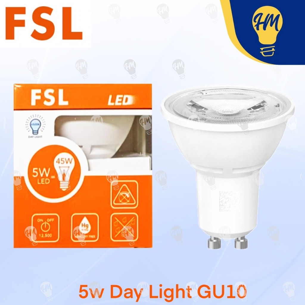 FSL หลอดไฟ LED ขั้ว G10 5W 7W แสงขาว/แสงวอร์ม | Shopee Thailand