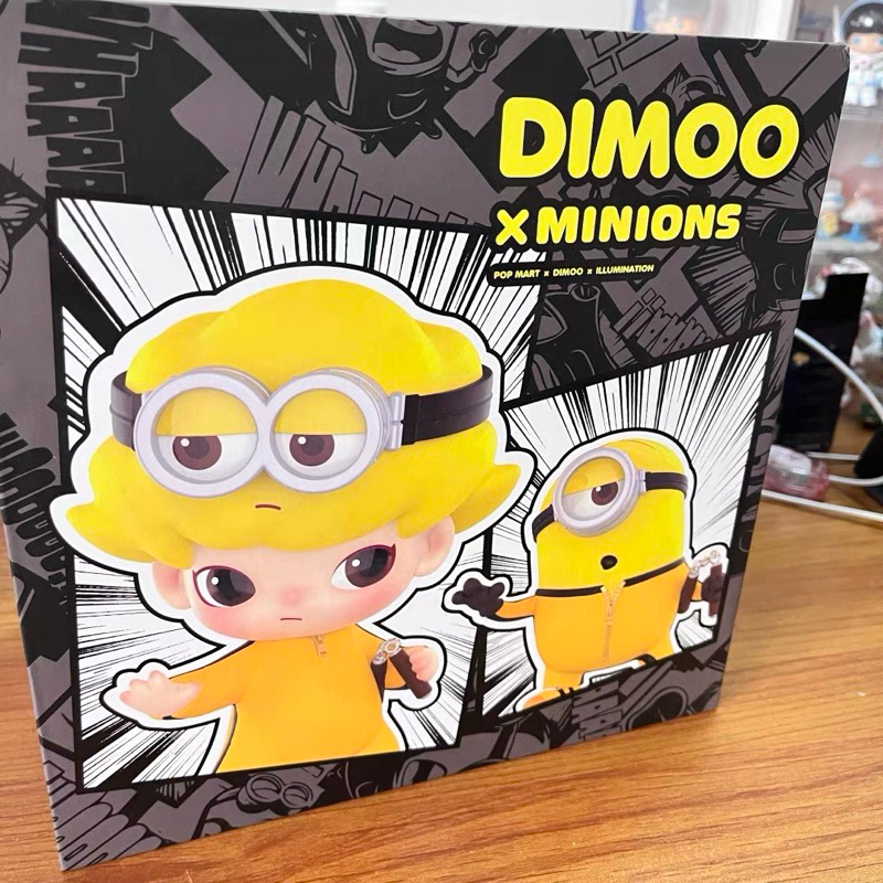 [พรี 7 วัน] ชุด Pop Mart dimoo minions ขนาด9 ~ 15ซม. อะนิเมะแอคชั่น ...