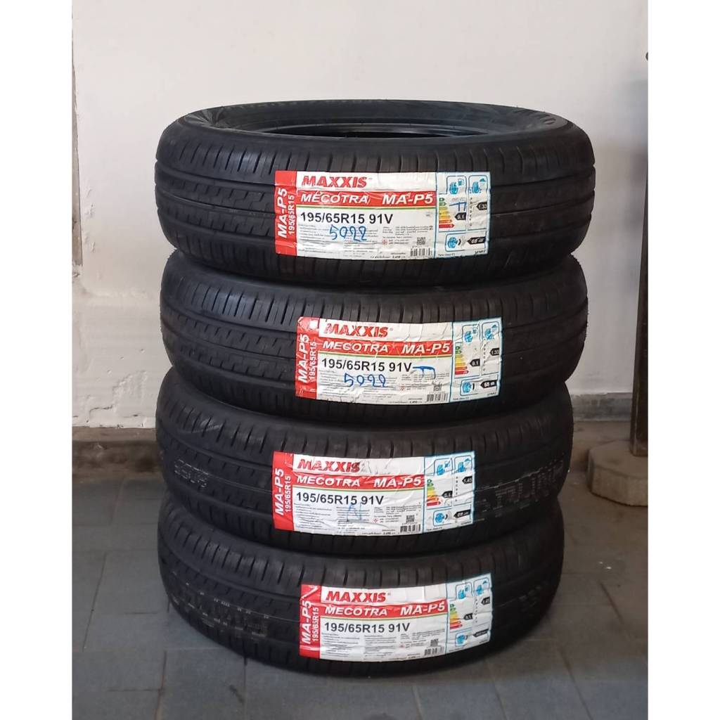 ยาง MAXXIS MA-P5 Size 195/65R15 ยางนอก 4 เส้น ราคาสุดคุ้ม (ขอบ15) ยาง ...