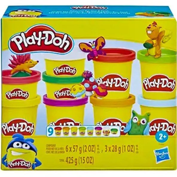 Play-Doh Colorful Compound 9 Pack | Shopee Thailand