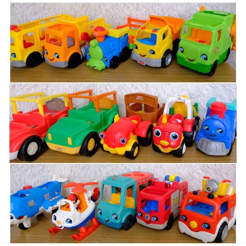 Fisher Price Little People รถมีหลายแบบให้เลือก | Shopee Thailand