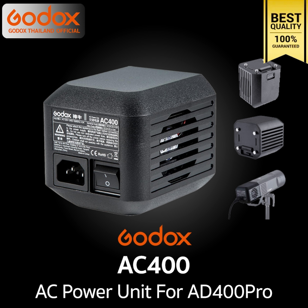 Godox AC400 AC Power Unit For Wistro AD400Pro | Shopee Thailand