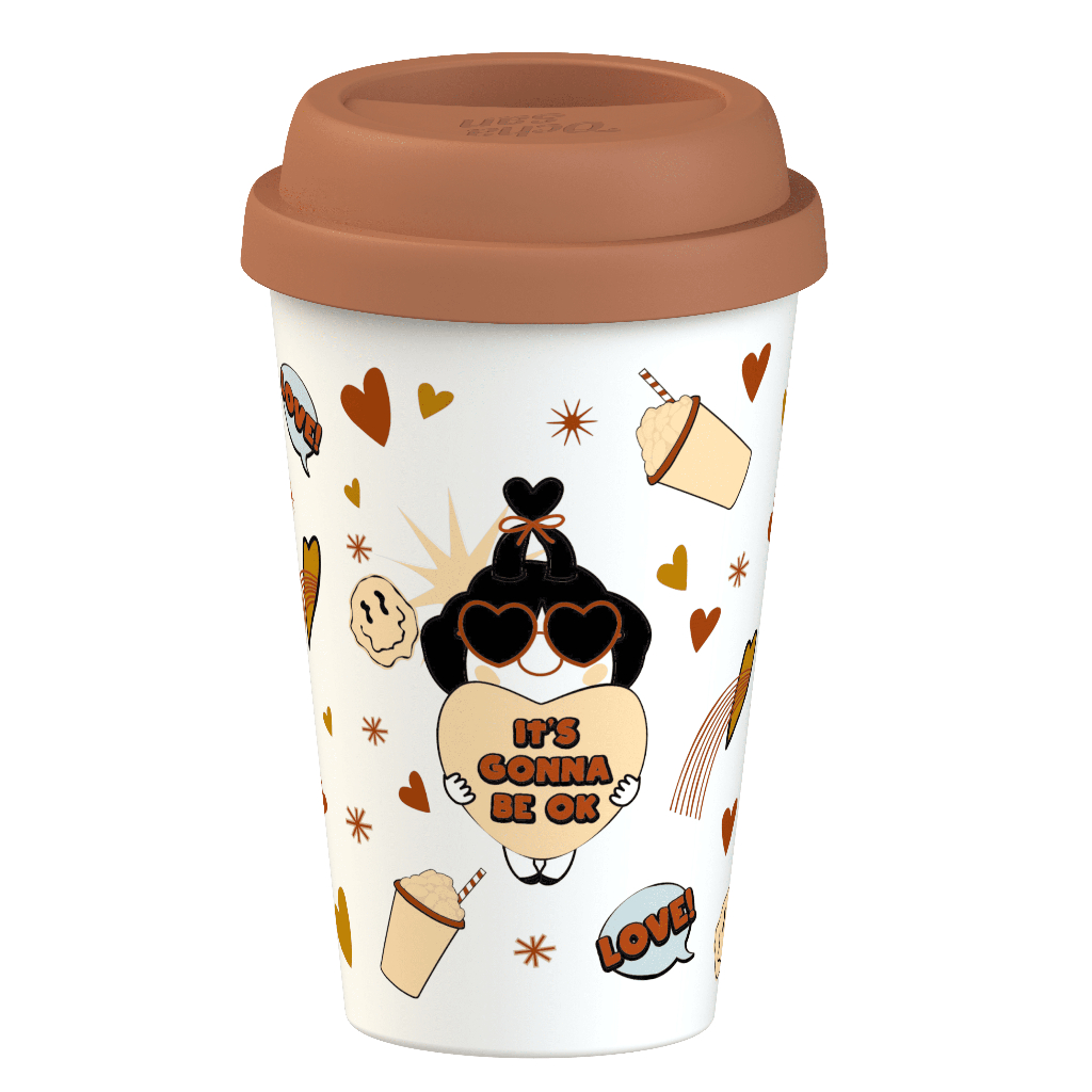 OCHASAN แก้วน้ำ My Daily Milk Tea 2 Tone (สินค้าสำหรับแถม ห้ามซื้อขาย ...