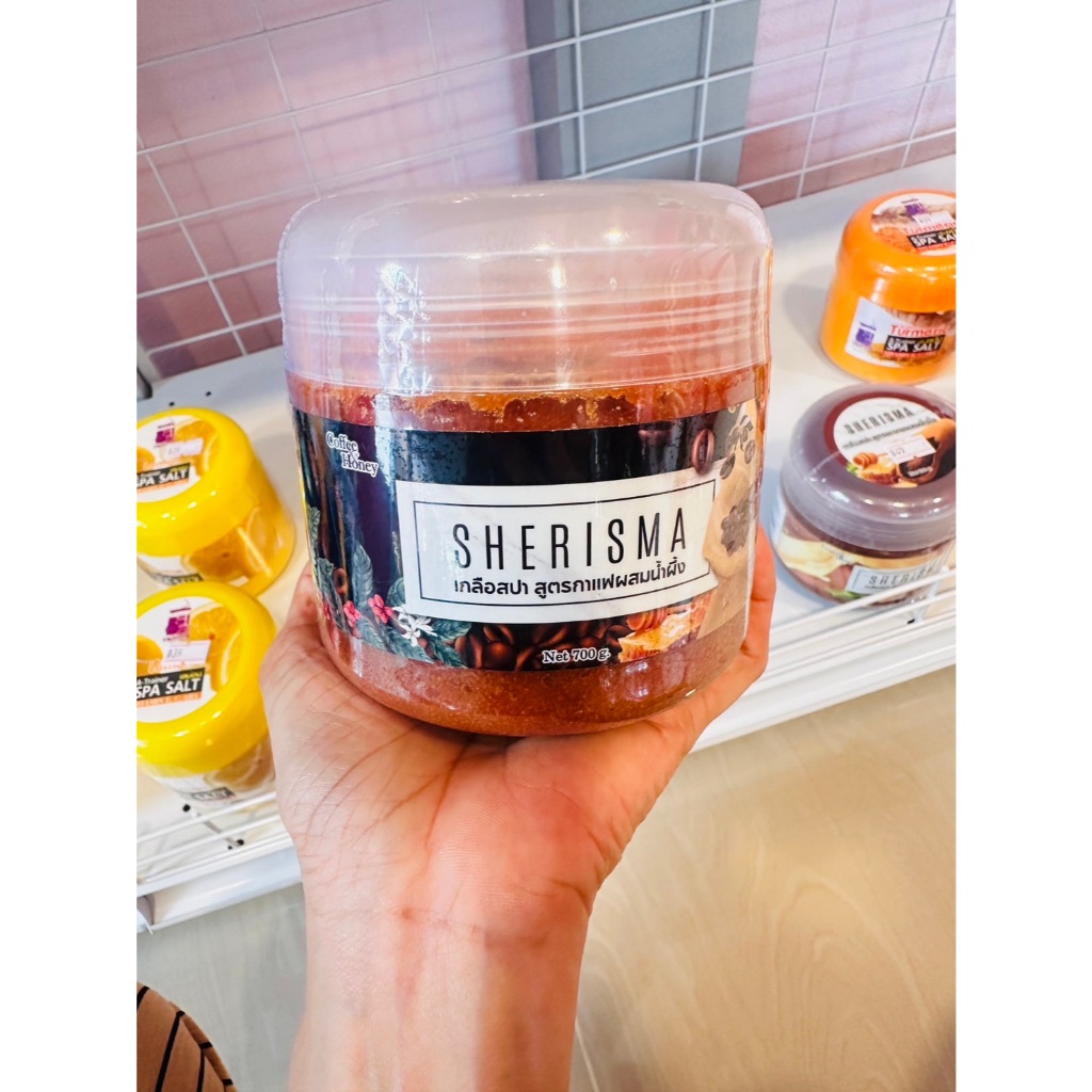 เชอร์ริสม่า เกลือสปาขัดผิว 700 กรัม SHERISMA Salt Body Scrub | Shopee ...