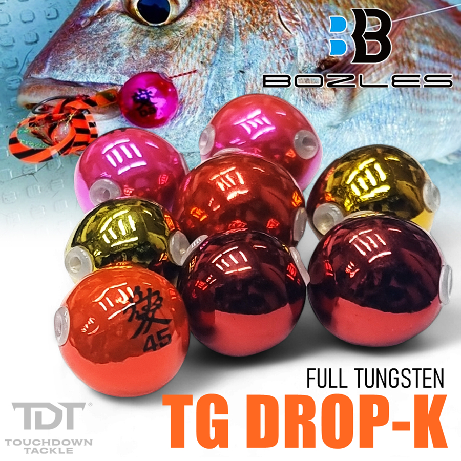 BOZLES TG DROP-K TUNGSTEN TAIRABA *** หัวไทราบ้า ทังสเตน เล็กหนักเนียน ของแทร่ MADE IN JAPAN 100 ...