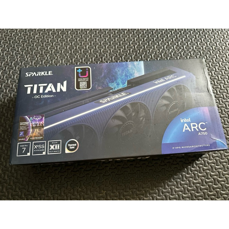 (มือสอง)INTEL ARC750 SPARKLE TITAN OC EDITION 8GB | Shopee Thailand