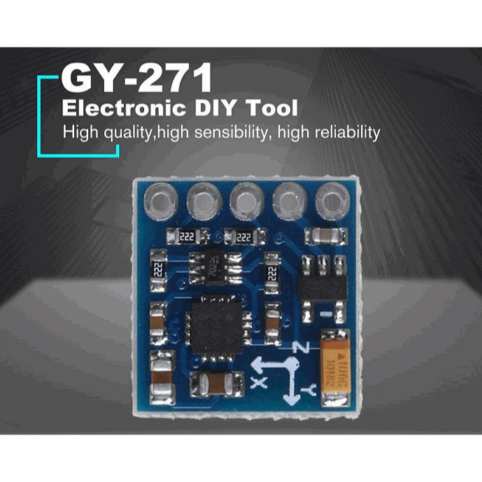GY-271 3-Axis Digital Compass IC (HMC5883L) GY271 เข็มทิศดิจิตอล ...