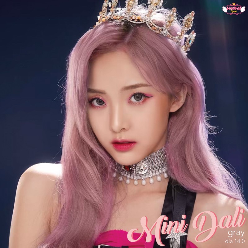 คอนแทคเลนส์ Mini Dali สีน้ำตาล เทา พร้อมส่ง 0.00- 10.00 พร้อมส่งความสวย ...