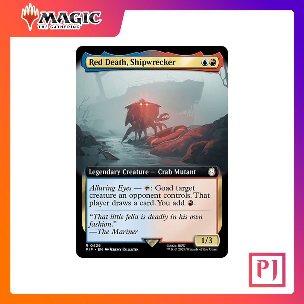 [MTG] Red Death, Shipwrecker (Extended Art) [PIP] [MULTI] [RARE] [NORMAL] [ENG] (Magic the ...