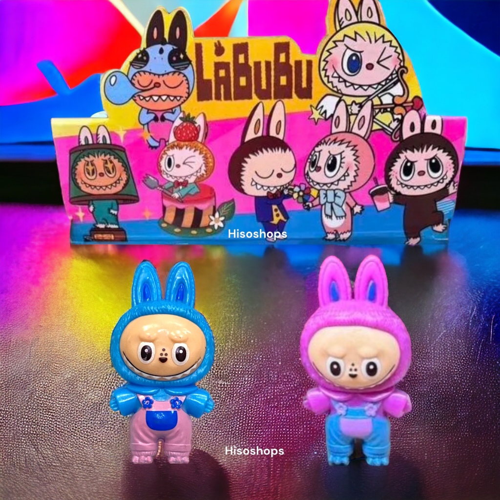 LABUBU MODEL โมเดลลาบูบู้ สุดน่ารักกุ้งกิ้ง มีหลากหลายสีสดใส คละสีคละ ...