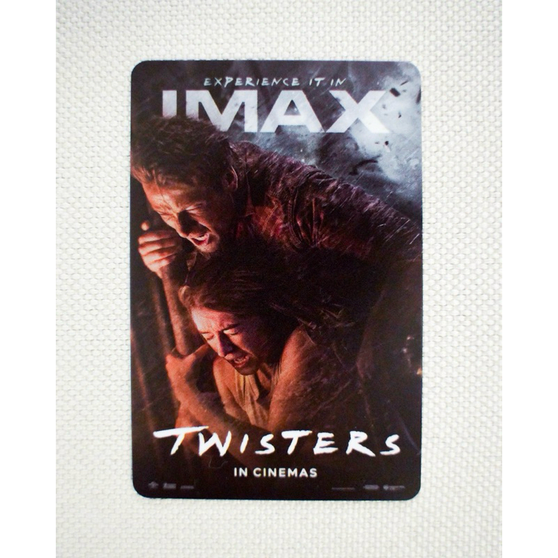 บัตรสะสมของแท้ “TWISTERS” IMAX จาก Major Cineplex - Collection Card ...