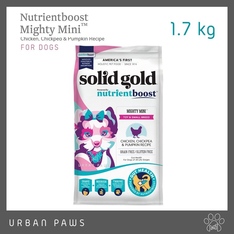 [EXP 08/25] อาหารสุนัข Solid Gold - Mighty Mini Chicken สูตรไก่ สำหรับ ...