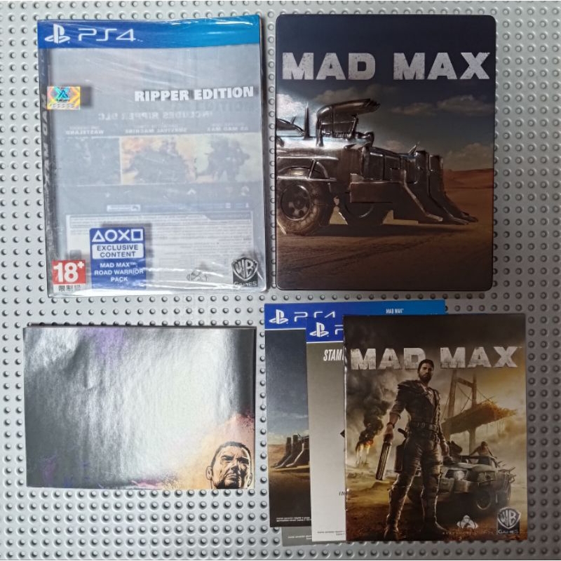 แผ่นเกม PS4 (มือ2) : MAD MAX RIPPER EDITION STEELBOOK (กล่องเหล็ก ...
