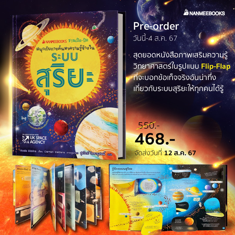 Pre-Order ระบบสุริยะ: ชุด Nanmeebooks ชวนเปิด-ปิด (Nanmeebook) | Shopee Thailand