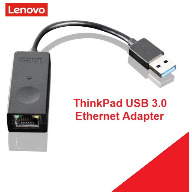 ThinkPad USB 3.0 Ethernet Adapter (RTL8153) สินค้าเดโม่ ไม่มีกล่อง ...