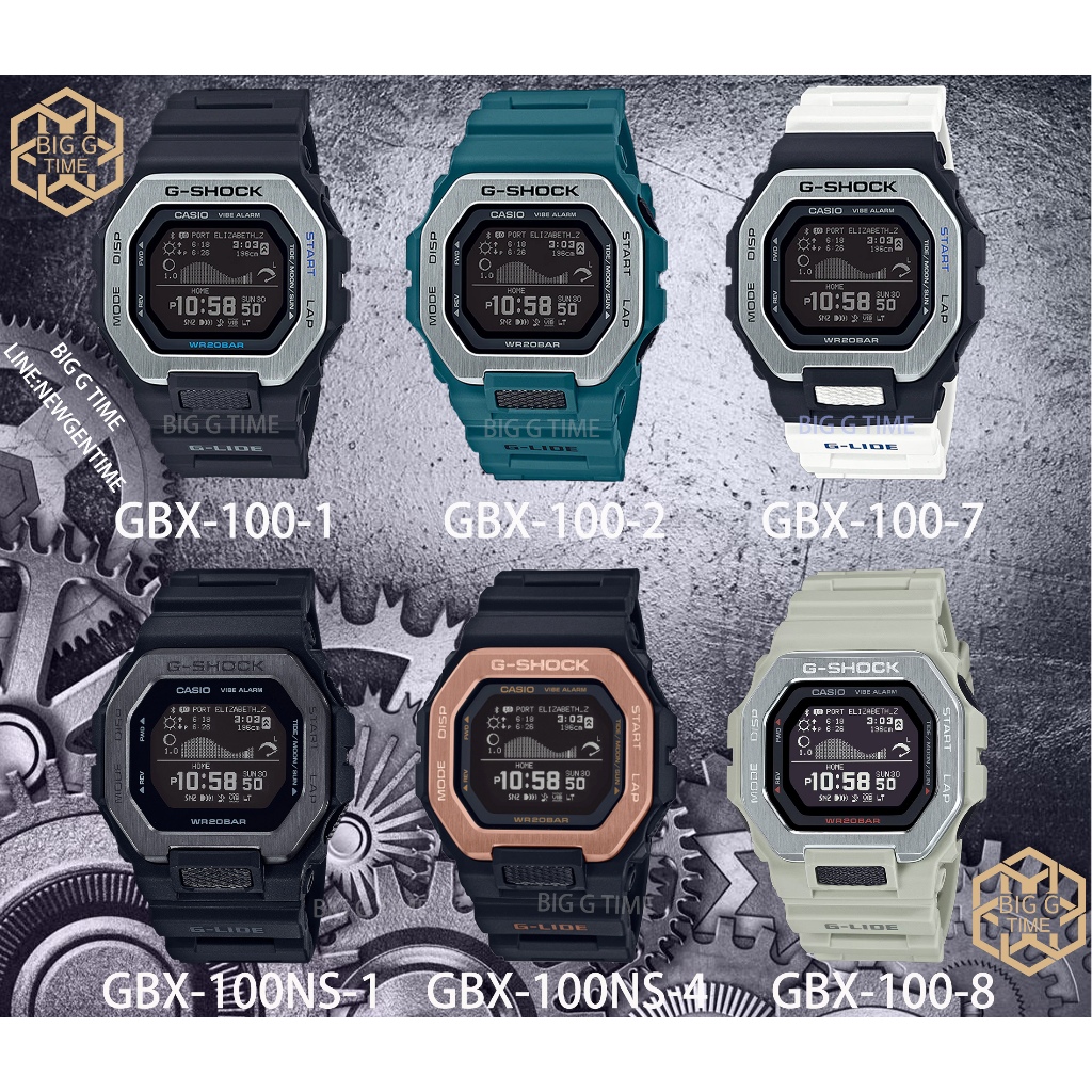 นาฬิกา Casio G-SHOCK GBX-100 Sereis ของแท้ รุ่น GBX-100/GBX-100NS/GBX-100KI รับประกัน 1 ปี ...