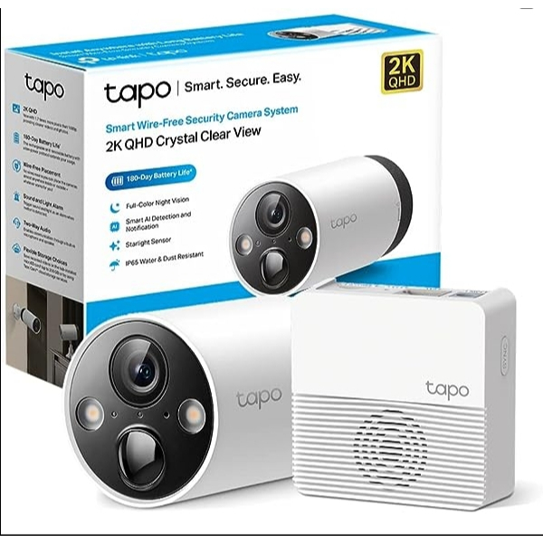 TP-LINK TAPO C420S1,C420S2 , C420 SMART WIRE-FREE SECURITY 1-CAMERA ...
