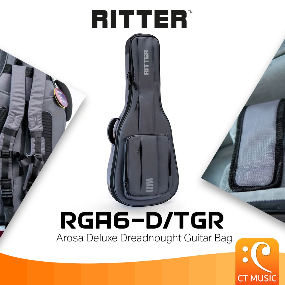 Ritter RGA6-D/TGR Guitar Bag กระเป๋าโปร่ง RGA6D TGR RGA6 D กระเป๋ากีต้าร์ | Shopee Thailand