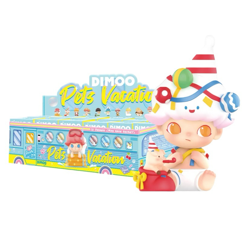 POPMART DIMOO Pets Vacation Series | Shopee Thailand