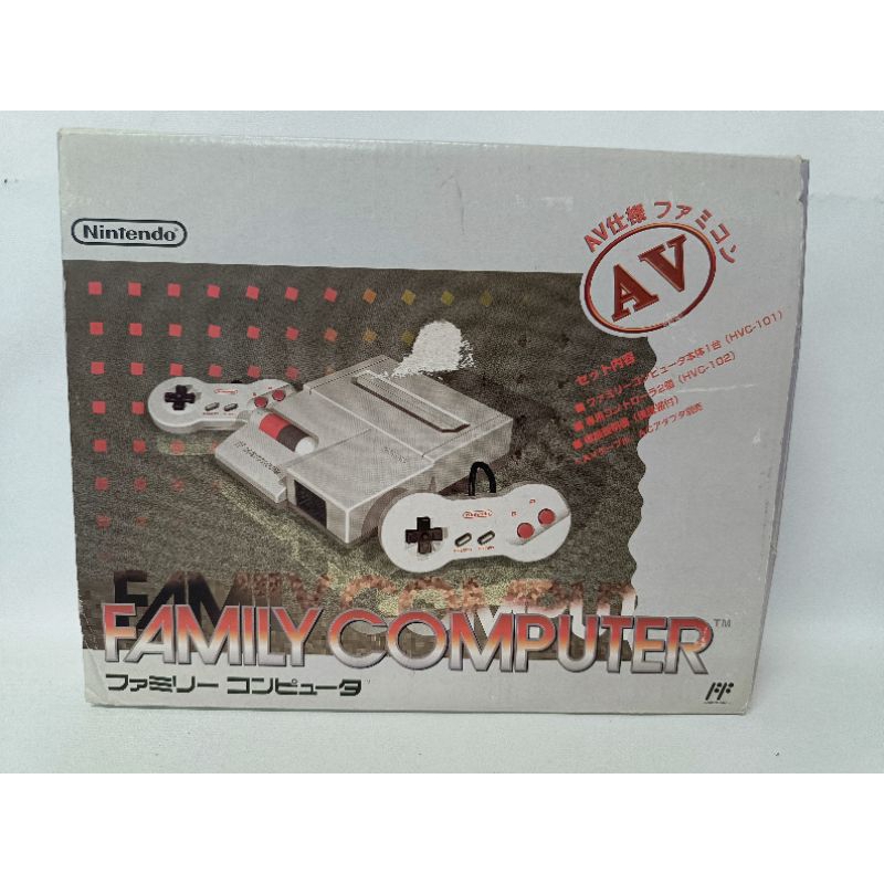 Famicom AV แท้ จาก Nintendo เครื่องเล่นเกม 8 bit ชุน ไฟไทยงานกล่อง ...