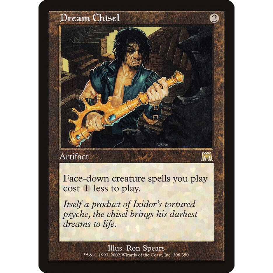 Dream Chisel สภาพ EX การ์ด Magic The Gathering ของแท้ จากรุ่น Onslaught ...