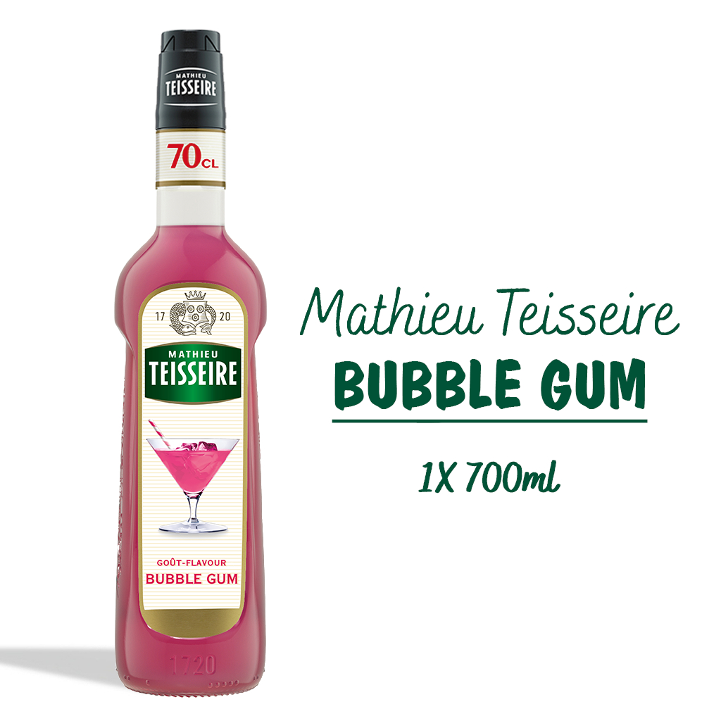 Mathieu Teisseire น้ำเชื่อมกลิ่นบับเบิ้ลกัม 700มล. | Mathieu Teisseire ...