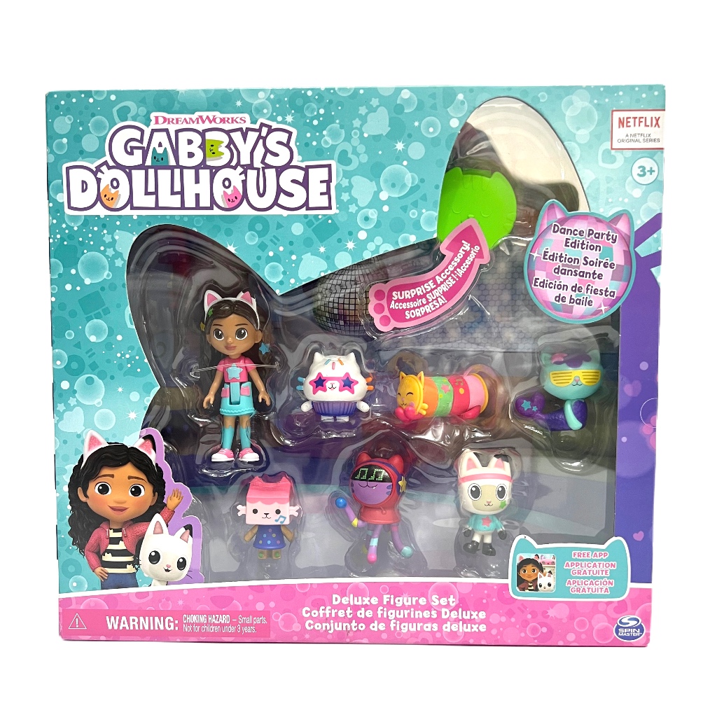 Gabby’s Doll House Gabby Dance Deluxe Figure Set ชุดรวมฟิกเกอร์ ...
