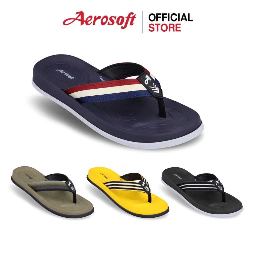 Aerosoft (แอโร่ซอฟ) รองเท้าแตะหนีบ รุ่น Touring (T0002) | Shopee Thailand