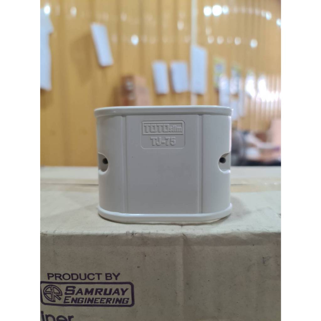 ข้อต่อตรง ต่อตรง รางครอบท่อแอร์ TOTO slim รุ่น TJ-75 | Shopee Thailand