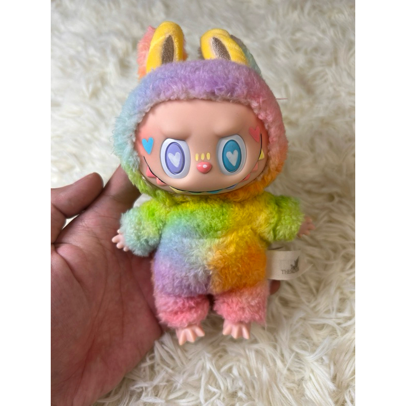 labubu rainbow แท้คัสต้อม ศิลปินไทย poriin | Shopee Thailand