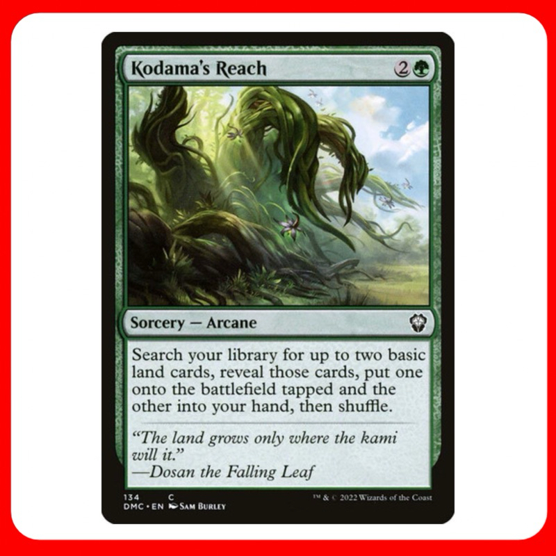 [MTG] Kodama's Reach [DMC] [GREEN] [COMMON] [NORMAL] [ENG] (การ์ดเมจิค ...
