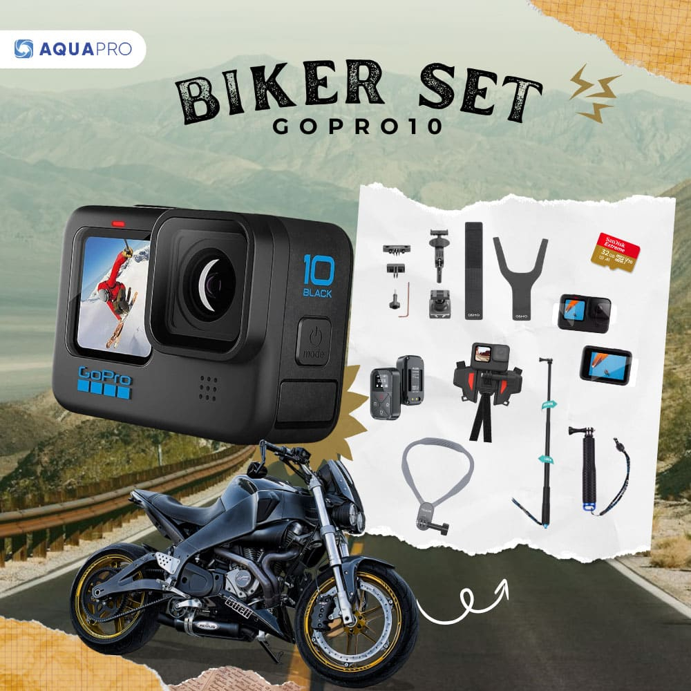 GoPro 10 โปรโมชั่น Motorcycle ประกันศูนย์ไทย 1 ปี | Shopee Thailand