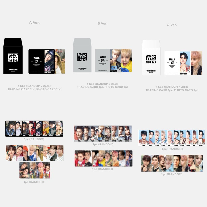 WALK trading card nct127 | Shopee Thailand