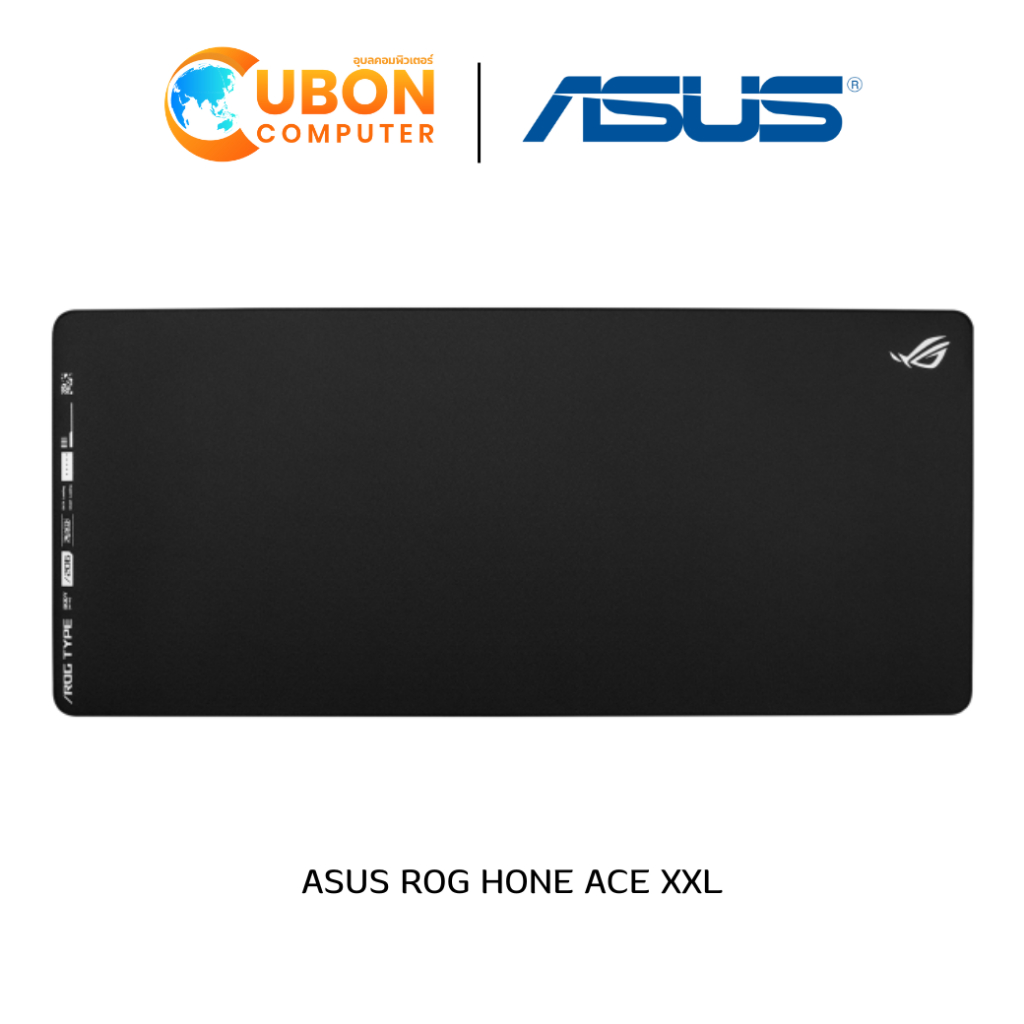MOUSE PAD (แผ่นรองเมาส์) ASUS ROG HONE ACE XXL | Shopee Thailand