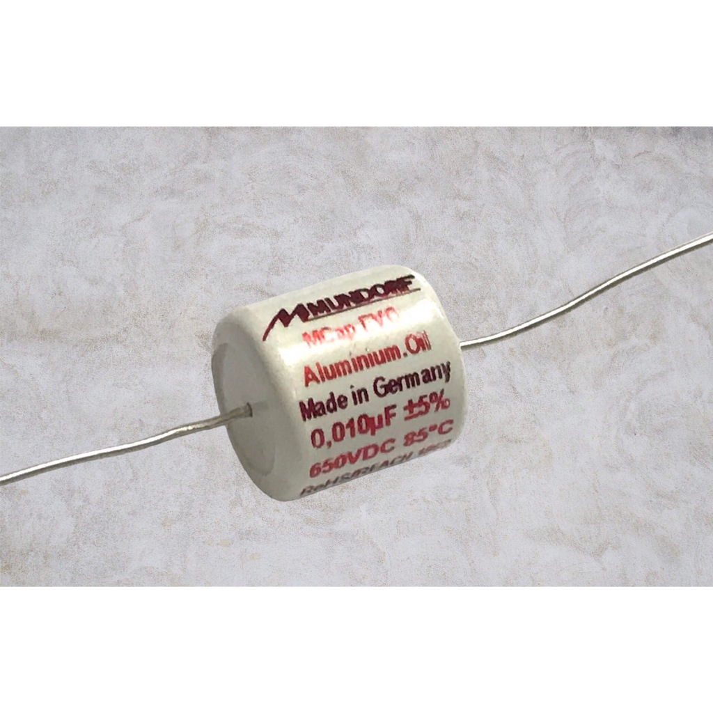 Capacitor Mundorf M Cap EVO Aluminium Oil ค่า 0.01uF -10uF | Shopee ...