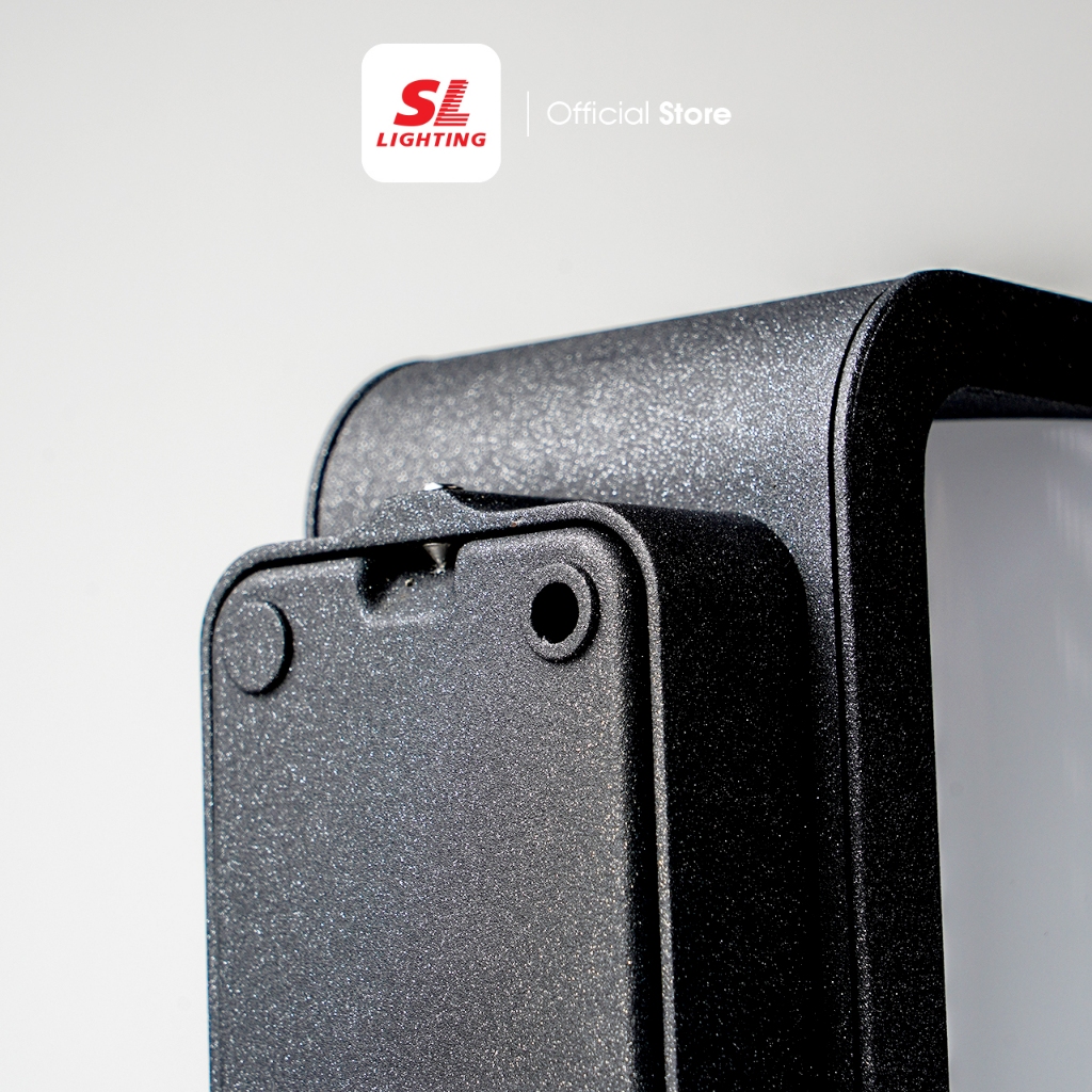 SL LIGHTING | Outdoor Wall Lamp โคมไฟติดผนังภายนอก LED 18W 3000K (แสงวอร์ม) รุ่น SLEEK-18W30K-BK ...