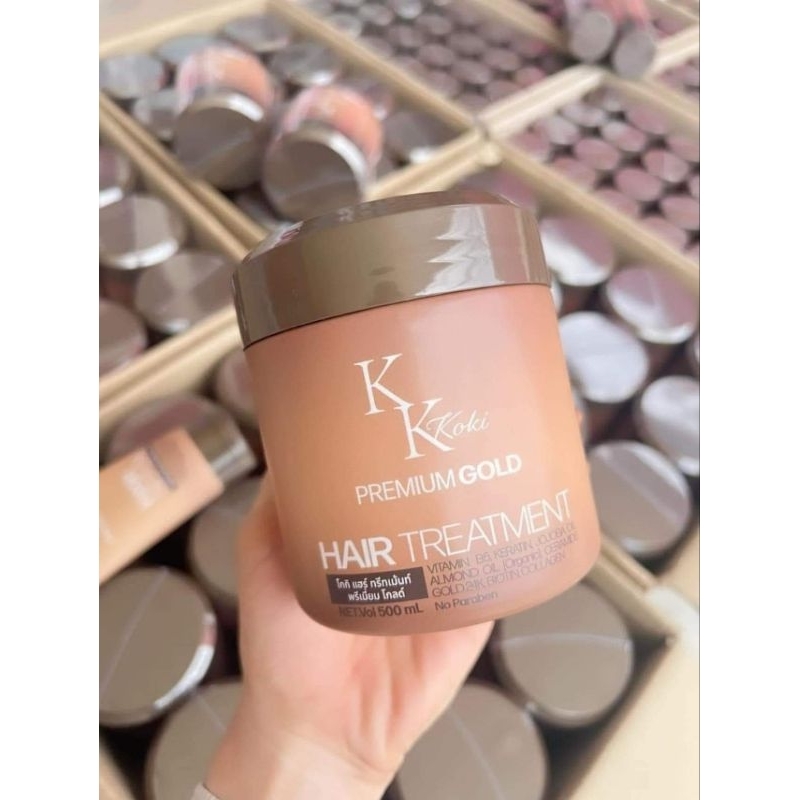 โกกิแฮร์ แชมพู/ทรีทเม้นท์/เซรั่ม KoKi Hair Premium Gold | Shopee Thailand