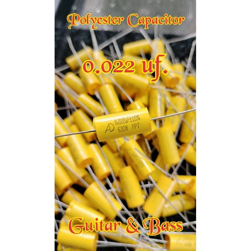 Guitar Capacitor Polyester 0.022uf. 630V (1Pcs.) | Shopee Thailand